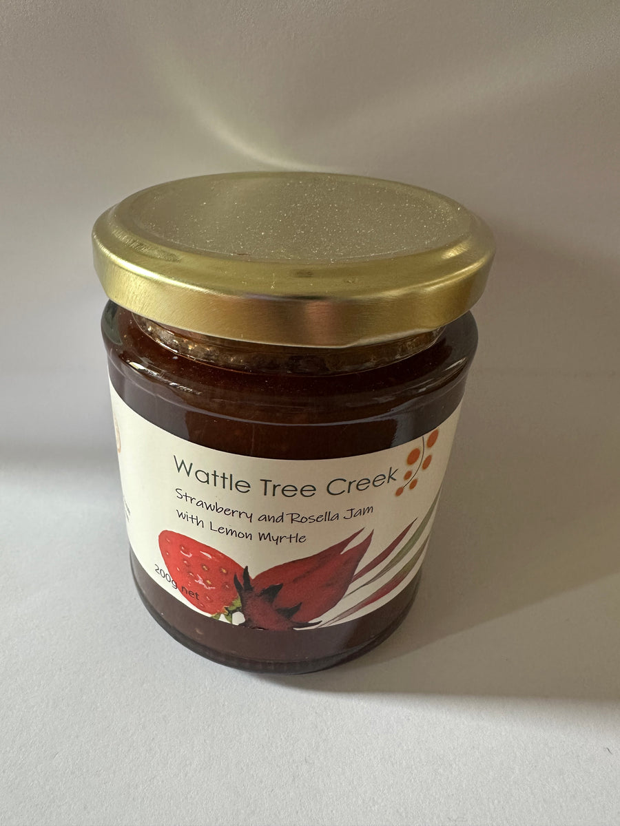 Wattle Tree Creek Strawberry Rosella Jam with Lemon Myrtle – The Gift ...